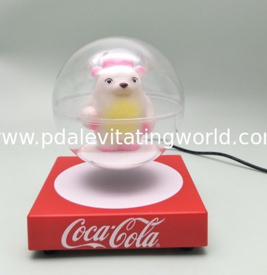 360 rotating magnetic levitating floating Christmas toys ornament display stands