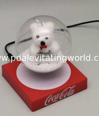 360 rotating magnetic levitating floating Christmas toys ornament display stands