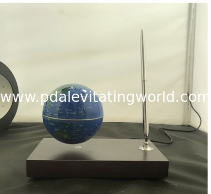 Magnetic Levitation Floating bottom 4inch globe with pen
