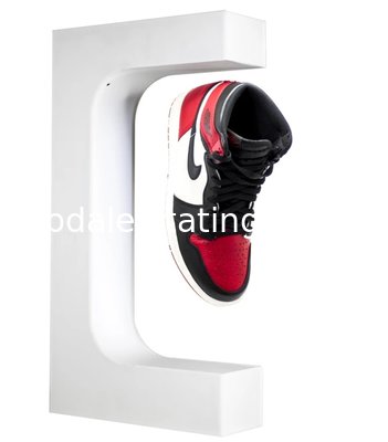 Levitating Sneaker Display Stand, led light customize magnetic floating shoes display racks heavy 400-600g