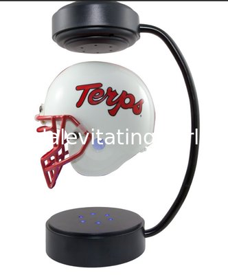 magnetic Suspended Olive Helmet display ,floating NFL helmet dispay , hovering helmet