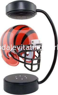 magnetic Suspended Olive Helmet display ,floating NFL helmet dispay , hovering helmet