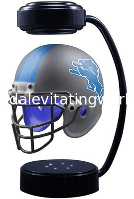 magnetic Suspended Olive Helmet display ,floating NFL helmet dispay , hovering helmet