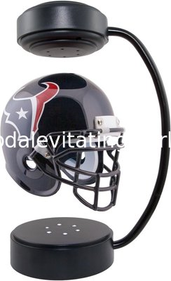 magnetic Suspended Olive Helmet display ,floating NFL helmet dispay , hovering helmet