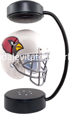 magnetic Suspended Olive Helmet display ,floating NFL helmet dispay , hovering helmet
