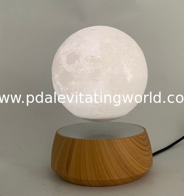 creative magnetic levitation gift ,floating moon lamp 6inch ,3D moon lamp night light