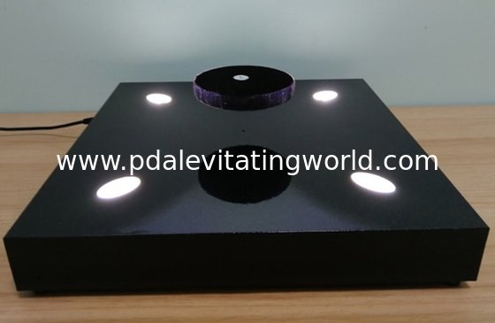 stainless steel mirror Magnetic floating display (, 300g, 500g,1kg, 2kg), levitating & rotating bottom display stand