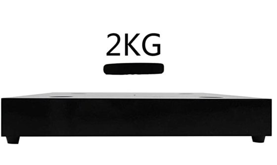 Magnetic floating display (100g, 200g, 300g, 500g,1kg, 2kg), levitating & rotating bottom advertising display stand