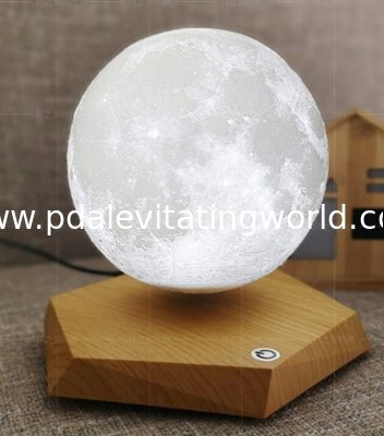 new magnetic levitation floating bottom 6inch moon lamp 3D moon night light for decor