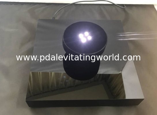 wireless charging rechargeable levitation floating bottle display stand with inducation tray