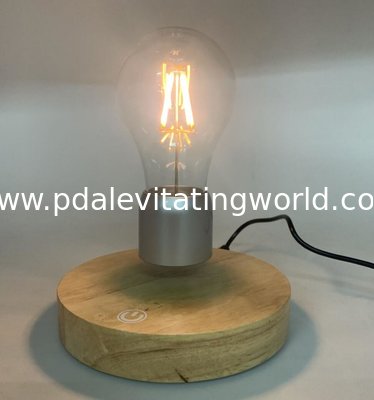 new promotion magnetic levitation floating desk lamp bulb light display racks