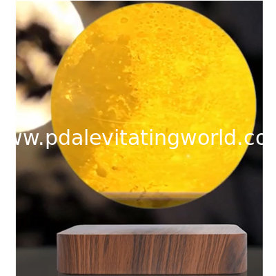 hotsale magnetic levitating bottom 3d Moon lamp light for decor gift christmas