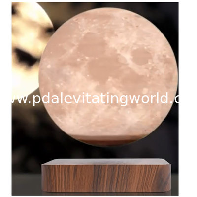 hotsale magnetic levitating bottom 3d Moon lamp light for decor gift christmas