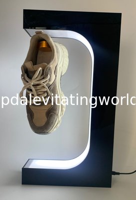 hot sale led light magnetic levitation pop shoes display with remote controller heavy 400-600g shoes