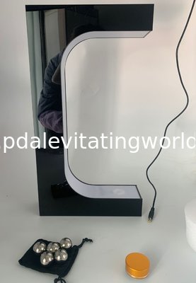 new customize magnetic levitation floating sport shoes display stand with remote controller