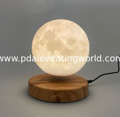 round base magnetic levitation floating bottom 6inch moon lamp light PA-1009