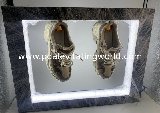 NEW magnetic levitation floating double shoes display racks