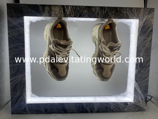 NEW magnetic levitation floating double shoes display racks