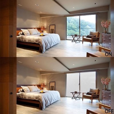 customized smart film glass price switchable pdlc film privacy glass used for privacy protection