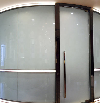 New fashion hot sale pdlc adhesive printed film switchable pdlc film for window door glass