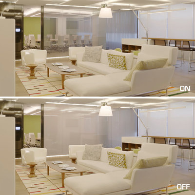 High Quality Building Design Glass Film Smart Glass Partition Wall PDLC Switchable Smart F