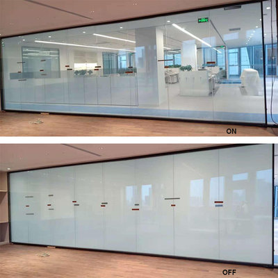 Smart Film PDLC film glass window glass door for office hotel