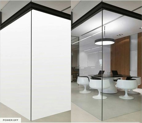 Self-adhesive Smart Film Factory Transformer Controlled PDLC Smart Film For Office