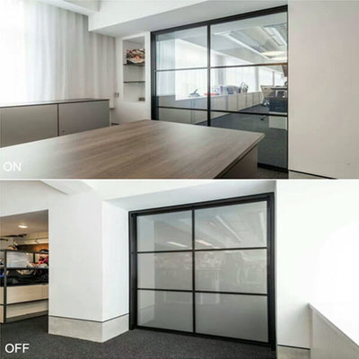 self-adhesive electrical switchable pdlc smart film for glass window with remote control for privac