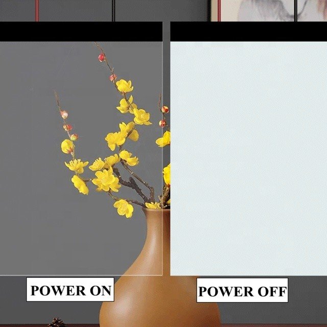 60V Working Voltage 14000*5000Mm Pdlc Switchable Electric Tint Film For Car Window/Smart Tint