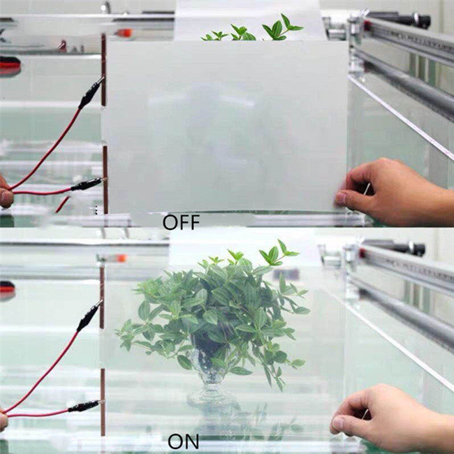 Smart Film PDLC film glass window glass door for office hotel