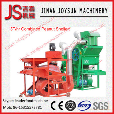 Home Used Small Thicken 350 Peanut Sheller Machine Red / Green