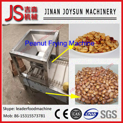 Industrial Stainless Steel Automatic Peanut Frying Machine Continuous
