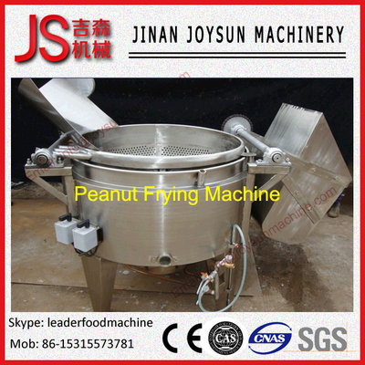 Stainless No Pollution Lower Noise Peanut Batch Frying Machine