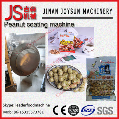 Spiced Almond , Flavor Cashew Nut Peanut Coating Machine Electric