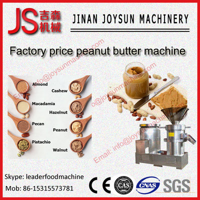 37kw Stainless Steel Peanut Butter Machine , Grain Processing Equipment
