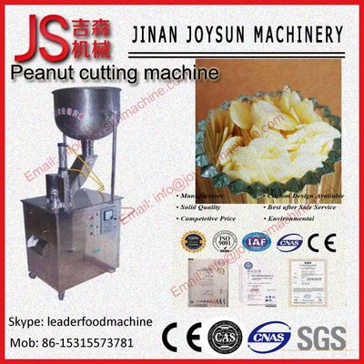 Industrial Electric Stainless Steel Peanut Cutting Machine 600rpm