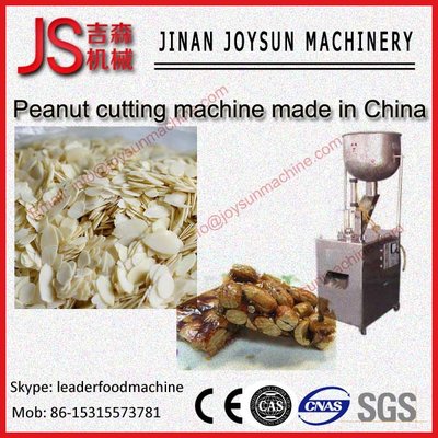Adjustable Peanut / Almond Slicer Machine Peanut Cutting Machine 300kg / h