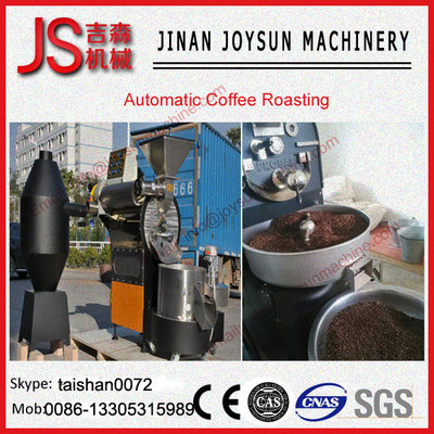 6KG Gas Stainless Steel Commercial Coffee Roaster Coffee Bean Grinders For Sale