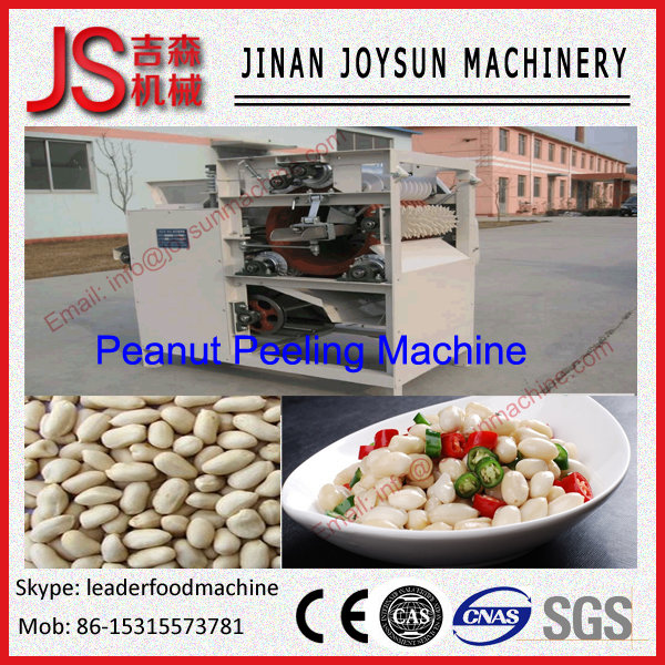 High Capacity Automatic Wet Type Peanut Peeling Machine For Peeling Process