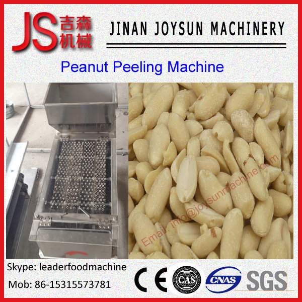 92 - 95 % Wet Type Red Coated Plant Peanut Peeling Machine 220v / 380v