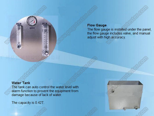 IPX5 and IPX6 Waterproof test stand according to IEC60529 made by stainless steel