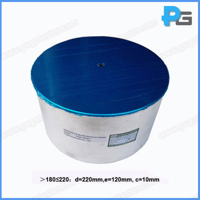 IEC60335-2-6 figure 101 Unpolished Commercial Quality Aluminum vessels with Lids for testing hotplates