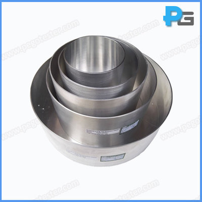 IEC60335-2-9 figure 103 and IEC60335-2-6 figure 101 Aluminum vessels for testing hotplates Φ110~ Φ300