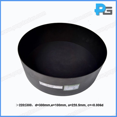 IEC60335-2-9 figure 104 and IEC60335-2-6 figure 102 0.08% Low Carbon Steel Vessels for testing induction hotplates