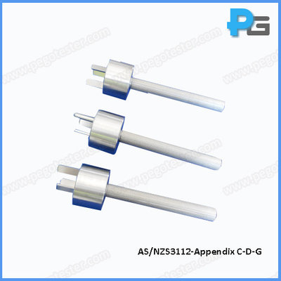 China Supplier AS/NZS3112 Plug Gauge Socket Gauge Made by Special Steel