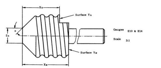 Calibrated High Quality Steel IEC60061-3 Go and Not Go Gauges for Simple Pass Test or Not Pass Test of E14 Lampholder
