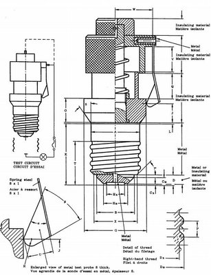Calibrated High Quality Steel IEC60061-3 Go Not Go Gauges for Simple Pass Test or Not Pass Test of E40 Lampholder