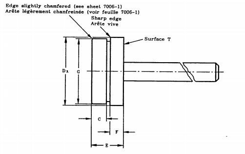 Calibrated High Quality Steel IEC60061-3 Go Not Go Gauges for Simple Pass Test or Not Pass Test of E40 Lampholder
