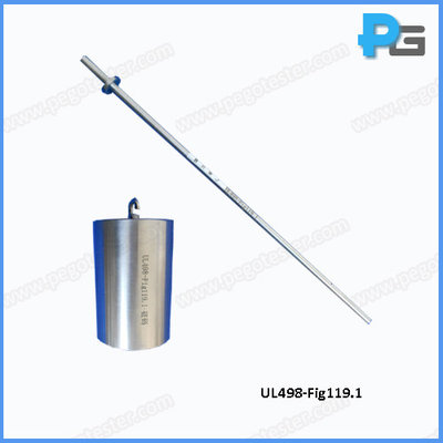 UL498 Improper Insertion Test Blades Conform to Figure 98.1 with Third-Lab Calibration Certificate