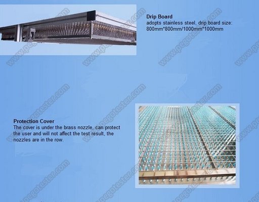 IEC60529 IPX1 and IPX2 Waterproof Test Equipment Enclosure Against Vertical Water Drops (Frame Type)